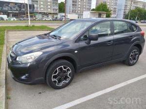 Black Subaru XV 2014 in Riga, with an engine capacity of 2.00 L and mileage of 218 thousand km for 6600 €, photo  on AUTOMOTO.COM.LV