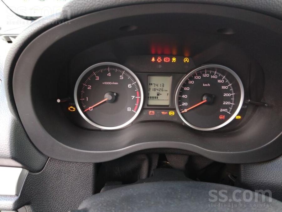 Black Subaru XV 2014 in Riga, with an engine capacity of 2.00 L and mileage of 218 thousand km for 6600 €, photo 11 on AUTOMOTO.COM.LV