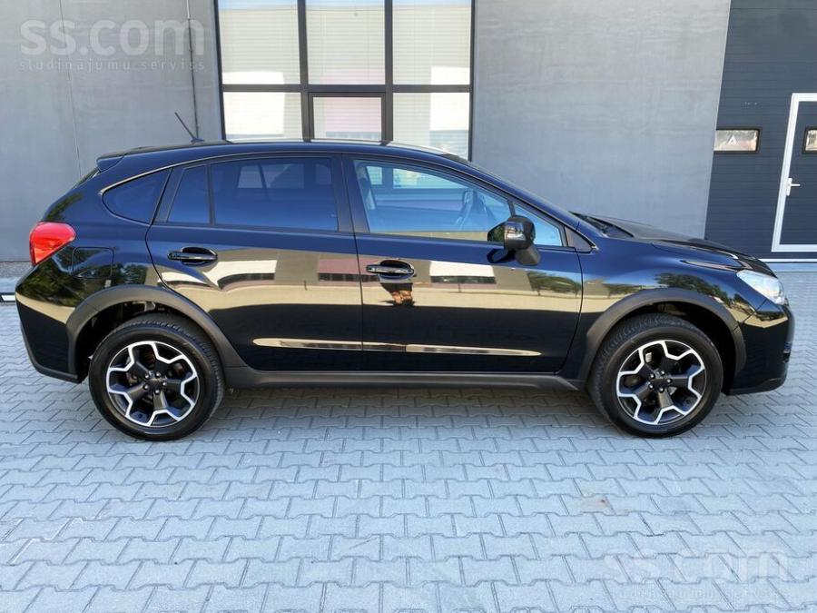 Black Subaru XV 2015 in Riga, with an engine capacity of 2.00 L and mileage of 228 thousand km for 6900 €, photo 28 on AUTOMOTO.COM.LV