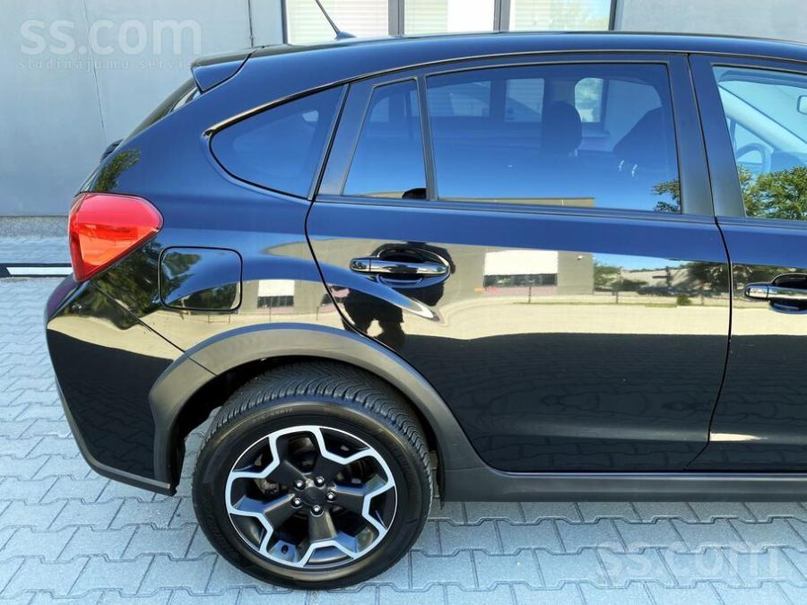Black Subaru XV 2015 in Riga, with an engine capacity of 2.00 L and mileage of 228 thousand km for 6900 €, photo 31 on AUTOMOTO.COM.LV