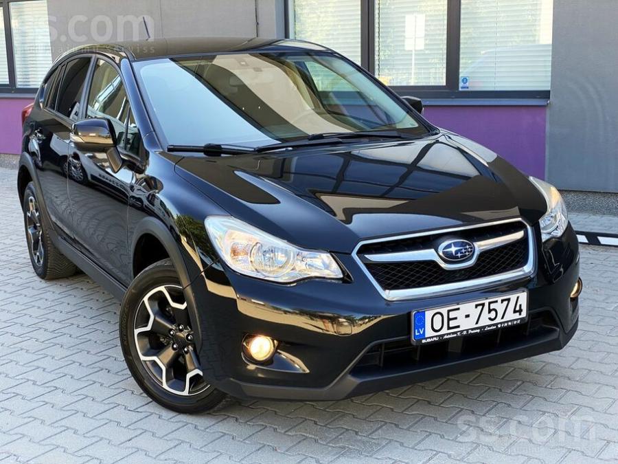 Black Subaru XV 2015 in Riga, with an engine capacity of 2.00 L and mileage of 228 thousand km for 6900 €, photo 33 on AUTOMOTO.COM.LV