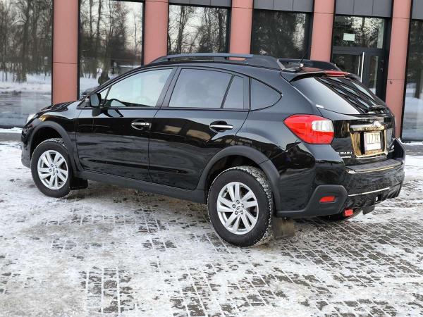 Black Subaru XV 2015 in Vilnius, with an engine capacity of 1.99 L and mileage of 116 thousand km for 7700 €, photo 2 on AUTOMOTO.COM.LV