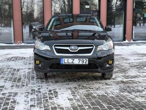 Black Subaru XV 2015 in Vilnius, with an engine capacity of 1.99 L and mileage of 116 thousand km for 7700 €, photo 6 on AUTOMOTO.COM.LV