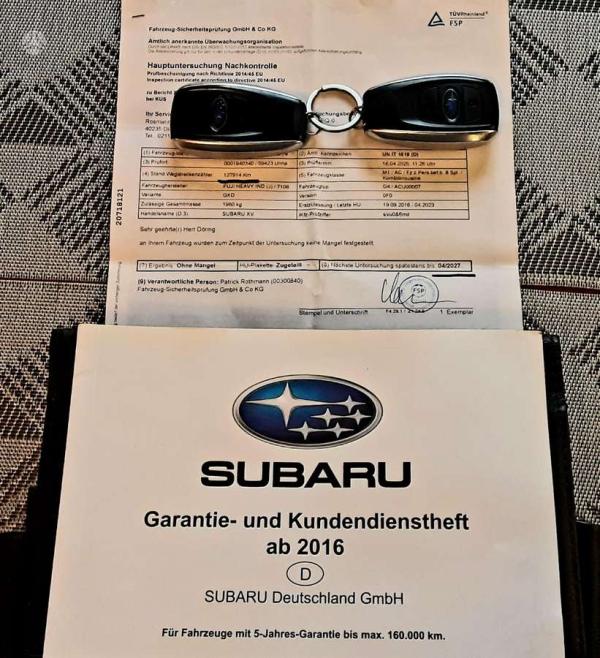 Melns Subaru XV 2016 Utena, ar dzinēja tilpumu 2.00 L un nobraukumu 143 tūkst. km par 9150 €, foto 3 vietnē AUTOMOTO.COM.LV