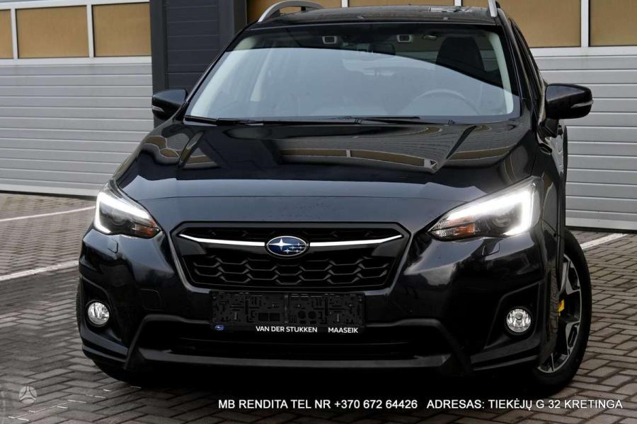 Melns Subaru XV 2018 Kretinga, ar dzinēja tilpumu 1.60 L un nobraukumu 146 tūkst. km par 15050 €, foto 2 vietnē AUTOMOTO.COM.LV
