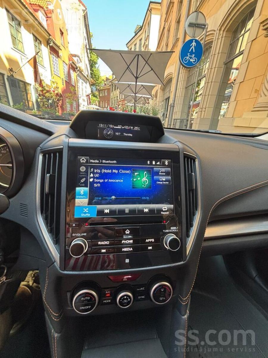 Black Subaru XV 2019 in Riga, with an engine capacity of 2.00 L and mileage of 166 thousand km for 13500 €, photo 19 on AUTOMOTO.COM.LV