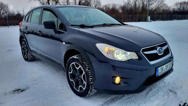 Black Subaru XV 2012 in Marijampole, with an engine capacity of 2.00 L and mileage of 144 thousand km for 5400 €, photo 1 on AUTOMOTO.COM.LV