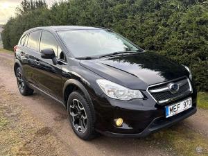 Black Subaru XV 2014 in Prienai, with an engine capacity of 1.60 L and mileage of 202 thousand km for 8600 €, photo  on AUTOMOTO.COM.LV