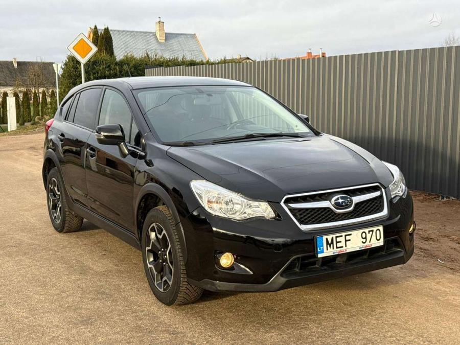 Melns Subaru XV 2014 Prienai, ar dzinēja tilpumu 1.60 L un nobraukumu 202 tūkst. km par 8600 €, foto 2 vietnē AUTOMOTO.COM.LV