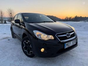 Black Subaru XV 2014 in Prienai, with an engine capacity of 1.60 L and mileage of 202 thousand km for 8600 €, photo  on AUTOMOTO.COM.LV