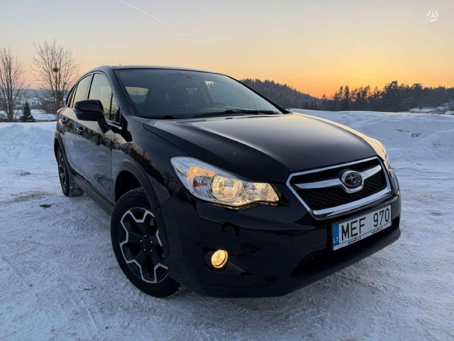 Melns Subaru XV 2014 Prienai, ar dzinēja tilpumu 1.60 L un nobraukumu 202 tūkst. km par 8600 €, foto 1 vietnē AUTOMOTO.COM.LV