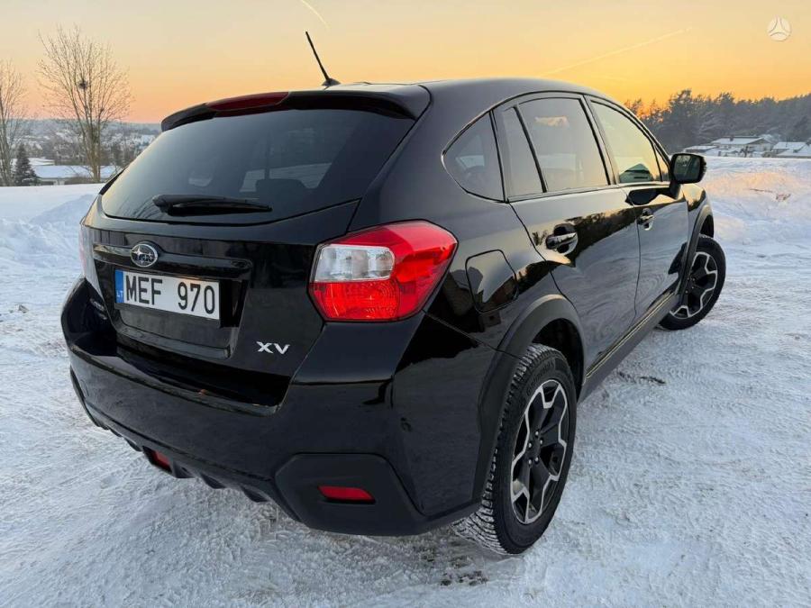 Melns Subaru XV 2014 Prienai, ar dzinēja tilpumu 1.60 L un nobraukumu 202 tūkst. km par 8600 €, foto 4 vietnē AUTOMOTO.COM.LV