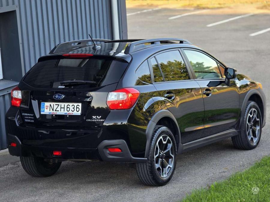 Black Subaru XV 2015 in Radviliskis, with an engine capacity of 2.00 L and mileage of 144 thousand km for 8850 €, photo 8 on AUTOMOTO.COM.LV
