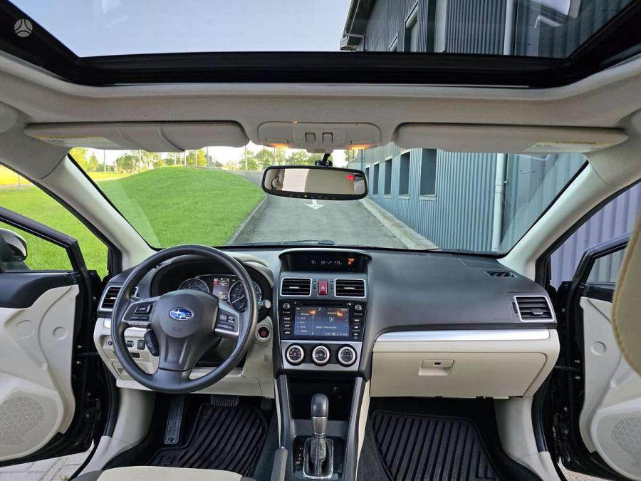 Black Subaru XV 2015 in Radviliskis, with an engine capacity of 2.00 L and mileage of 144 thousand km for 8850 €, photo 16 on AUTOMOTO.COM.LV