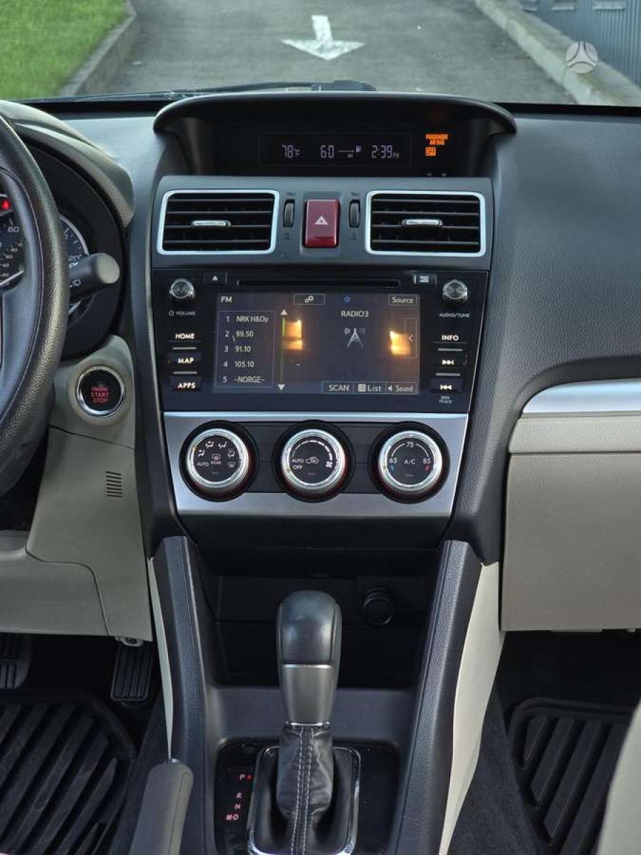 Black Subaru XV 2015 in Radviliskis, with an engine capacity of 2.00 L and mileage of 144 thousand km for 8850 €, photo 17 on AUTOMOTO.COM.LV