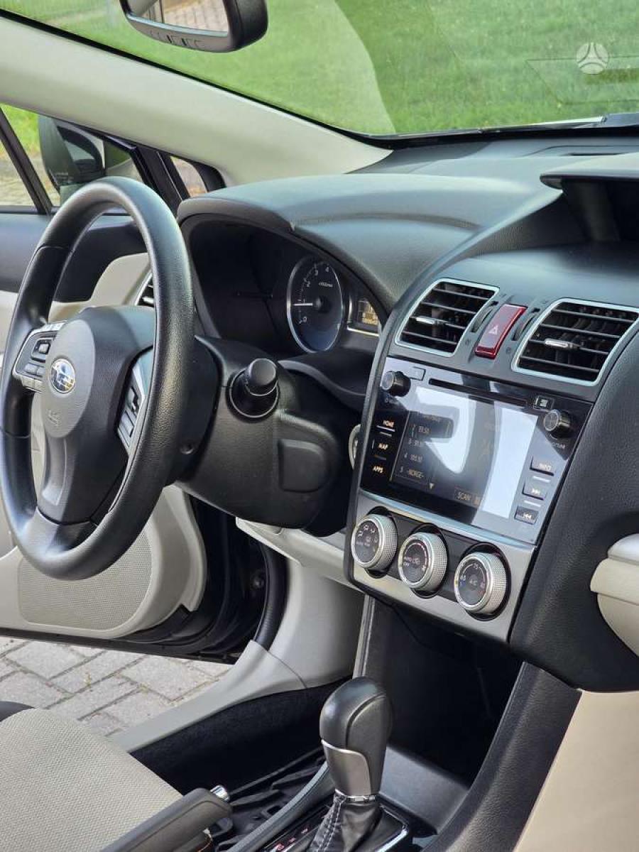 Black Subaru XV 2015 in Radviliskis, with an engine capacity of 2.00 L and mileage of 144 thousand km for 8850 €, photo 18 on AUTOMOTO.COM.LV