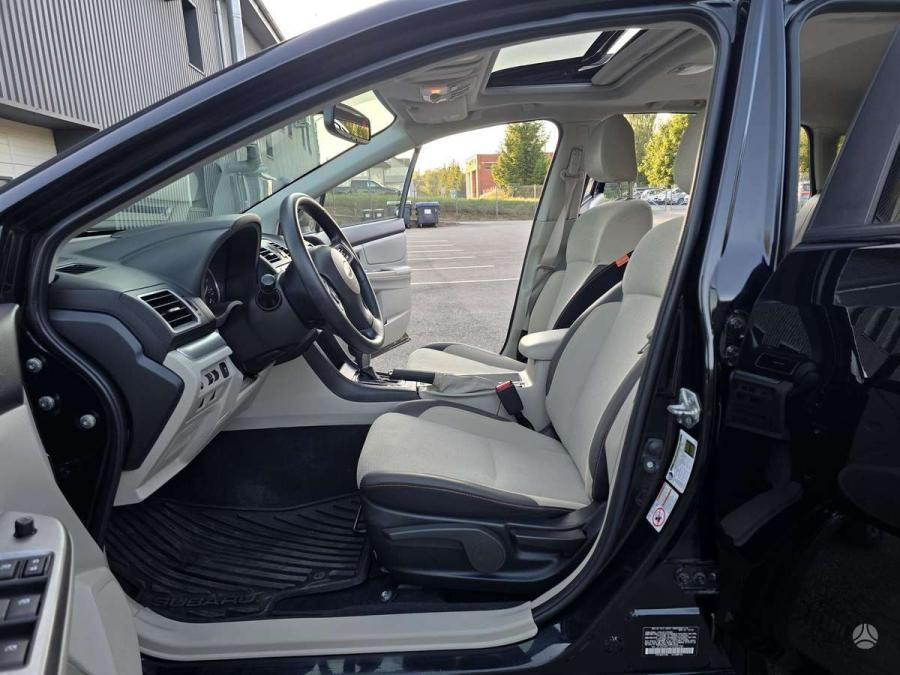 Black Subaru XV 2015 in Radviliskis, with an engine capacity of 2.00 L and mileage of 144 thousand km for 8850 €, photo 21 on AUTOMOTO.COM.LV
