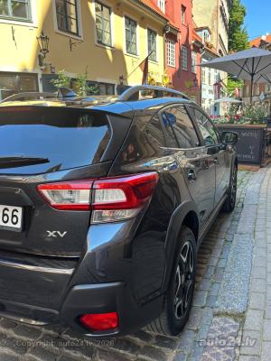 Black Subaru XV 2018 in Riga, with an engine capacity of 2.00 L and mileage of 166 thousand km for 14000 €, photo 7 on AUTOMOTO.COM.LV