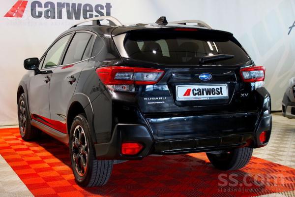 Black Subaru XV 2021 in Riga, with an engine capacity of 1.60 L and mileage of 169 thousand km for 15700 €, photo 6 on AUTOMOTO.COM.LV