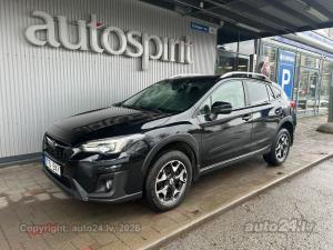Black Subaru XV 2018 in Tallinn, with an engine capacity of 1.60 L and mileage of 93 thousand km for 16490 €, photo  on AUTOMOTO.COM.LV