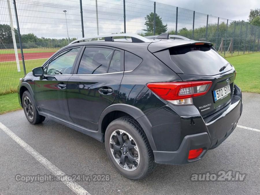 Black Subaru XV 2024 in Tallinn, with an engine capacity of 1.60 L and mileage of 36 thousand km for 20900 €, photo 4 on AUTOMOTO.COM.LV