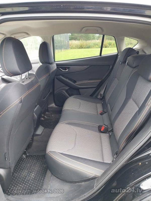 Black Subaru XV 2024 in Tallinn, with an engine capacity of 1.60 L and mileage of 36 thousand km for 20900 €, photo 8 on AUTOMOTO.COM.LV