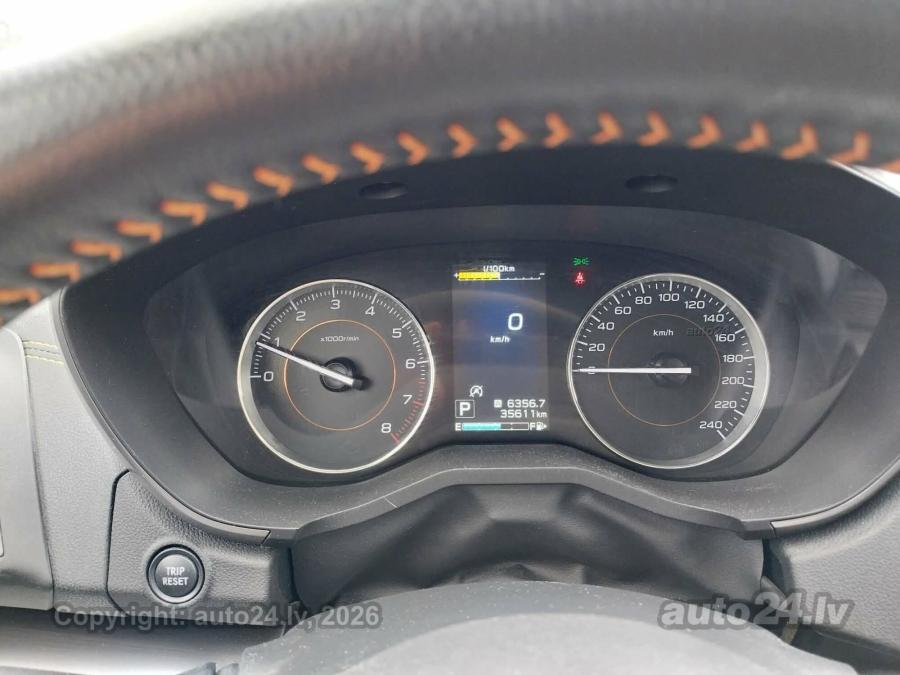 Black Subaru XV 2024 in Tallinn, with an engine capacity of 1.60 L and mileage of 36 thousand km for 20900 €, photo 9 on AUTOMOTO.COM.LV