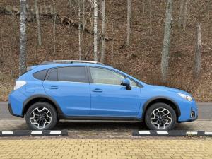 Blue Subaru XV 2016 in Riga, with an engine capacity of 2.00 L and mileage of 156 thousand km for 12000 €, photo 4 on AUTOMOTO.COM.LV