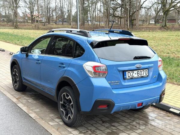 Blue Subaru XV 2016 in Riga, with an engine capacity of 2.00 L and mileage of 156 thousand km for 12000 €, photo 7 on AUTOMOTO.COM.LV