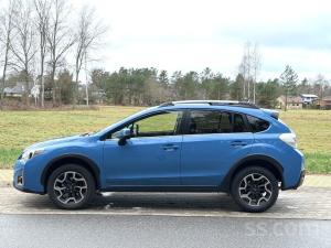Blue Subaru XV 2016 in Riga, with an engine capacity of 2.00 L and mileage of 156 thousand km for 12000 €, photo 8 on AUTOMOTO.COM.LV