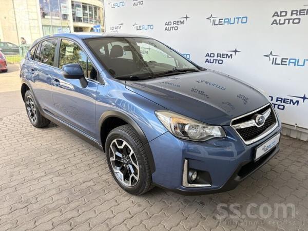 Blue Subaru XV 2017 in Riga, with an engine capacity of 2.00 L and mileage of 104 thousand km for 10900 €, photo 5 on AUTOMOTO.COM.LV