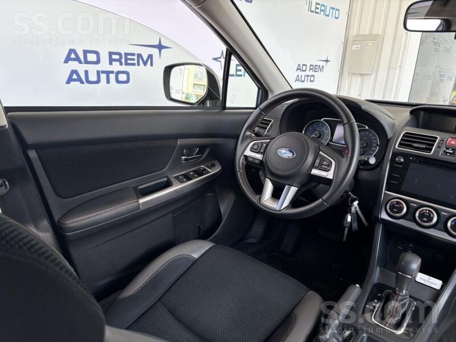 Blue Subaru XV 2017 in Riga, with an engine capacity of 2.00 L and mileage of 104 thousand km for 10900 €, photo 9 on AUTOMOTO.COM.LV