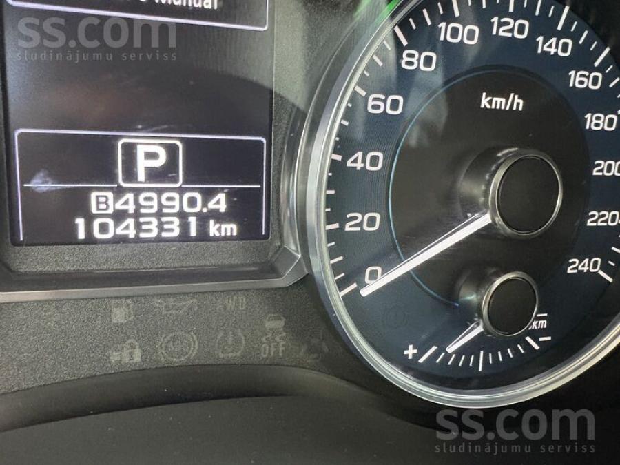 Blue Subaru XV 2017 in Riga, with an engine capacity of 2.00 L and mileage of 104 thousand km for 10900 €, photo 10 on AUTOMOTO.COM.LV