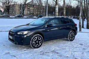 Blue Subaru XV 2018 in Riga, with an engine capacity of 2.00 L and mileage of 82 thousand km for 12890 €, photo  on AUTOMOTO.COM.LV