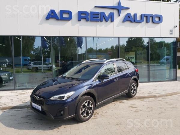 Blue Subaru XV 2020 in Riga, with an engine capacity of 1.60 L and mileage of 85 thousand km for 9200 €, photo 1 on AUTOMOTO.COM.LV