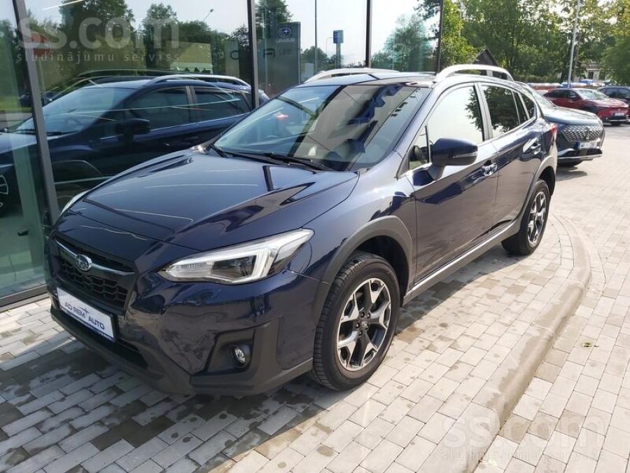 Blue Subaru XV 2020 in Riga, with an engine capacity of 1.60 L and mileage of 85 thousand km for 9200 €, photo 2 on AUTOMOTO.COM.LV