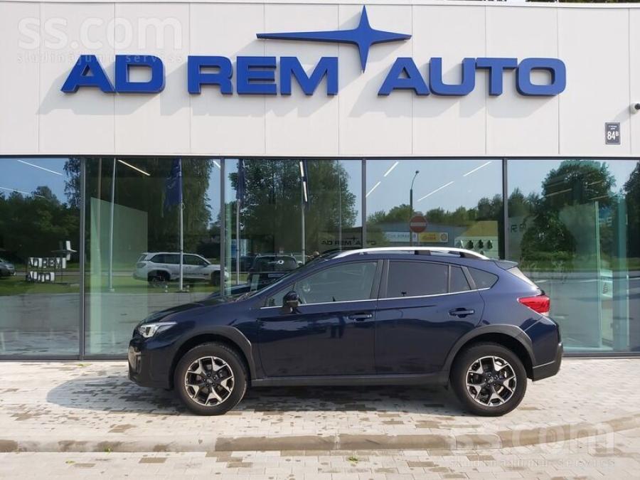 Blue Subaru XV 2020 in Riga, with an engine capacity of 1.60 L and mileage of 85 thousand km for 9200 €, photo 8 on AUTOMOTO.COM.LV