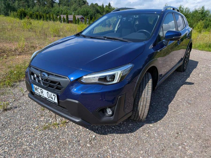Zils Subaru XV 2021 Viļņa, ar dzinēja tilpumu 1.60 L un nobraukumu 96 tūkst. km par 18650 €, foto 1 vietnē AUTOMOTO.COM.LV