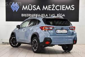 Blue Subaru XV 2023 in Riga, with an engine capacity of 1.60 L and mileage of 50 thousand km for 20990 €, photo 7 on AUTOMOTO.COM.LV