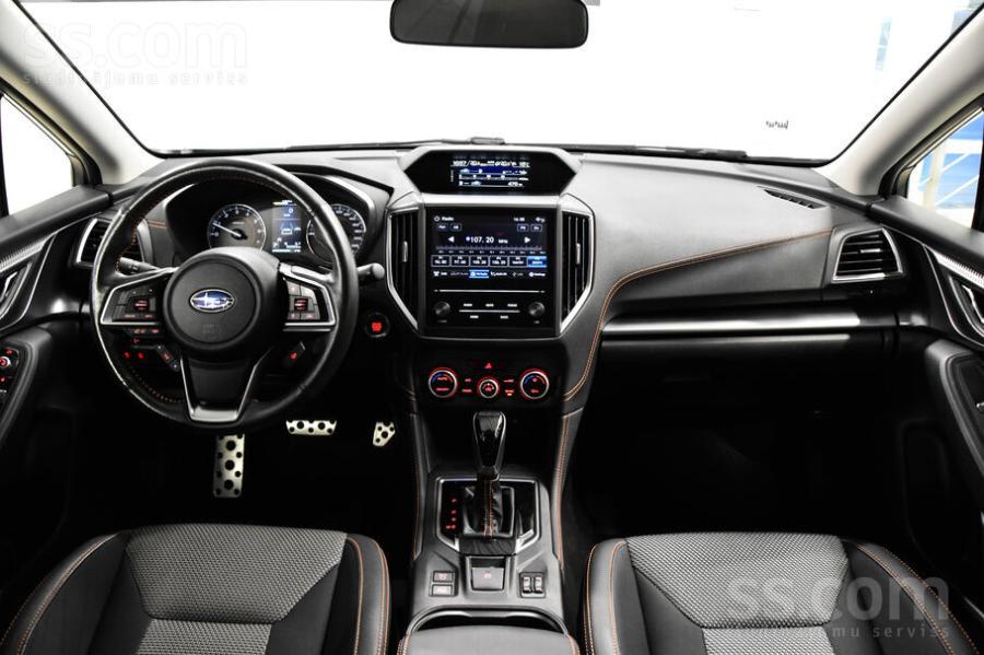 Blue Subaru XV 2023 in Riga, with an engine capacity of 1.60 L and mileage of 50 thousand km for 20990 €, photo 19 on AUTOMOTO.COM.LV