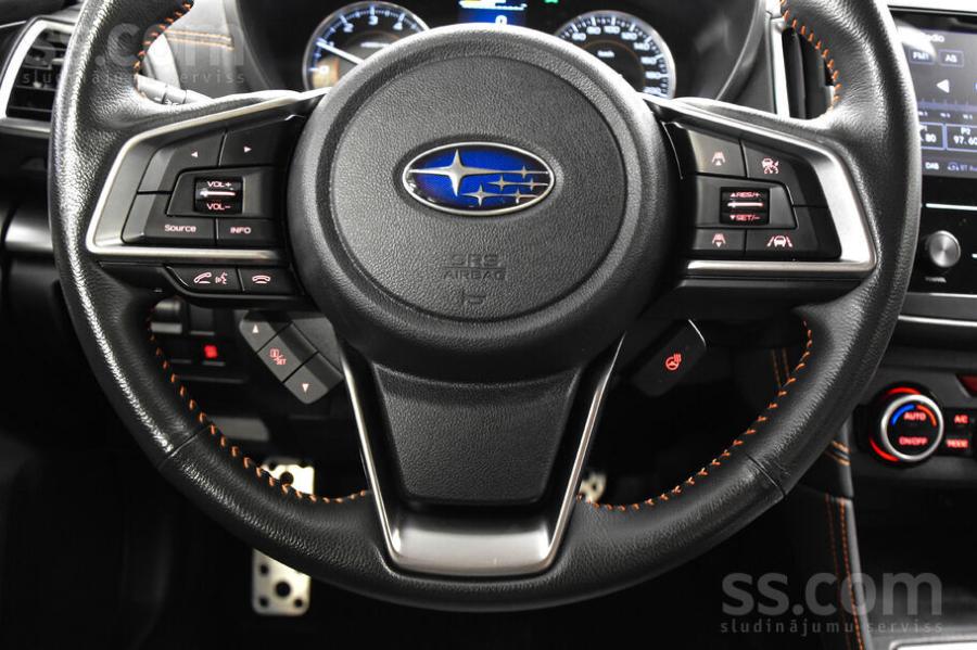 Blue Subaru XV 2023 in Riga, with an engine capacity of 1.60 L and mileage of 50 thousand km for 20990 €, photo 21 on AUTOMOTO.COM.LV