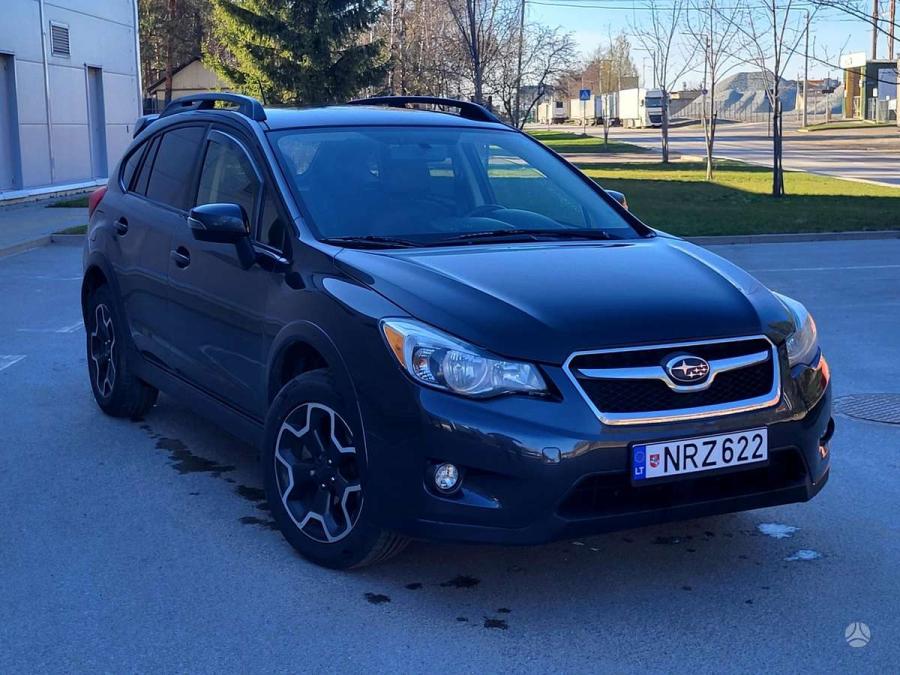 Blue Subaru XV 2015 in Vilnius, with an engine capacity of 2.00 L and mileage of 352 thousand km for 7650 €, photo 14 on AUTOMOTO.COM.LV
