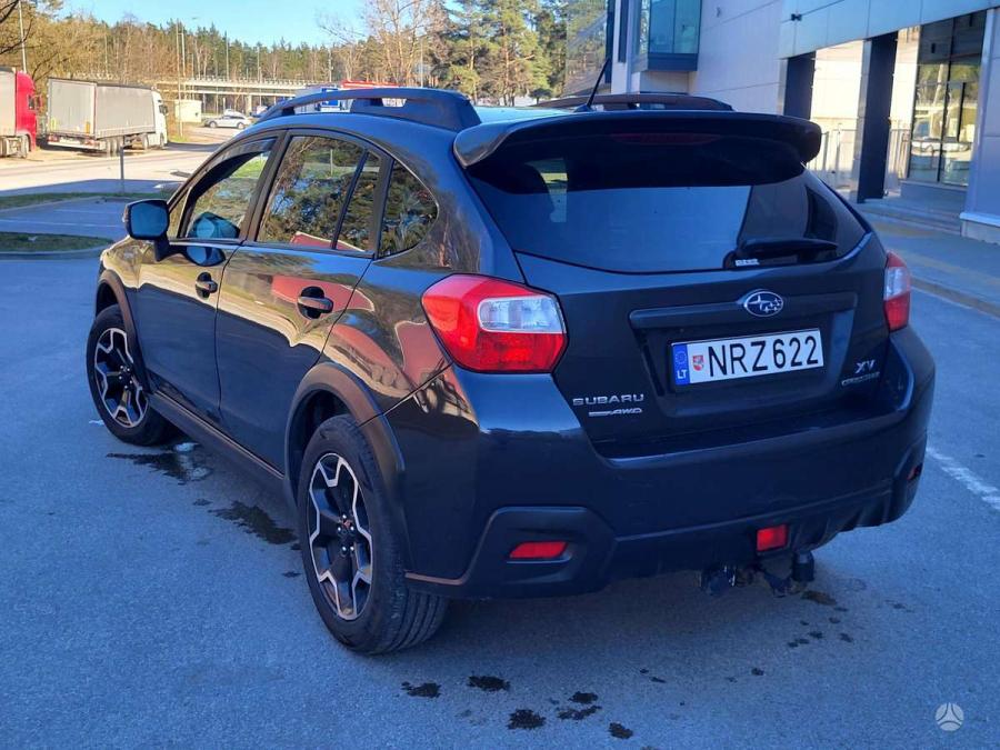 Blue Subaru XV 2015 in Vilnius, with an engine capacity of 2.00 L and mileage of 352 thousand km for 7650 €, photo 16 on AUTOMOTO.COM.LV