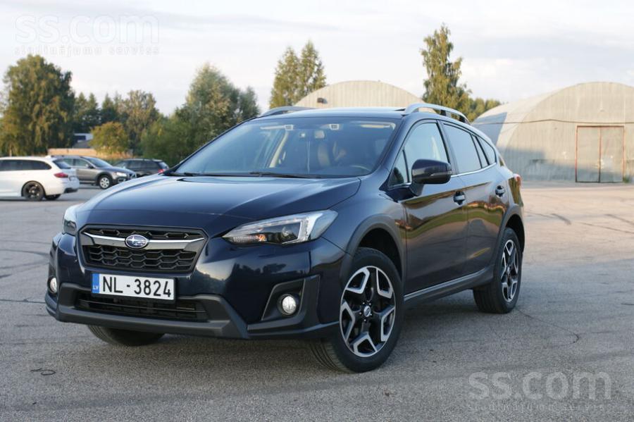 Blue Subaru XV 2019 in Riga, with an engine capacity of 2.00 L and mileage of 145 thousand km for 17000 €, photo 1 on AUTOMOTO.COM.LV