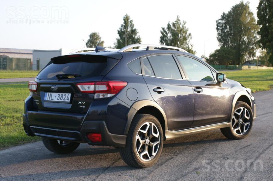 Blue Subaru XV 2019 in Riga, with an engine capacity of 2.00 L and mileage of 145 thousand km for 17000 €, photo 5 on AUTOMOTO.COM.LV