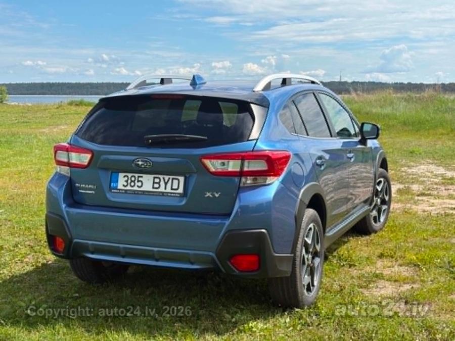 Blue Subaru XV 2018 in Tallinn, with an engine capacity of 2.00 L and mileage of 100 thousand km for 17900 €, photo 11 on AUTOMOTO.COM.LV