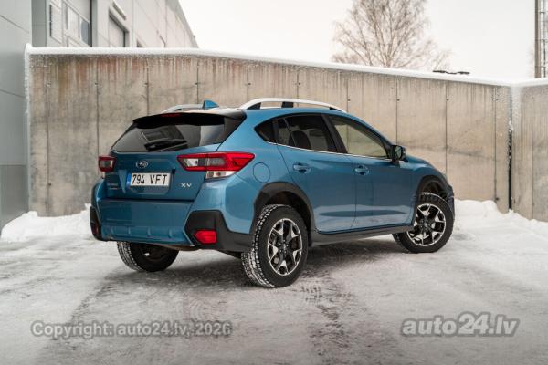 Blue Subaru XV 2021 in Tartu, with an engine capacity of 1.60 L and mileage of 44 thousand km for 18900 €, photo 11 on AUTOMOTO.COM.LV