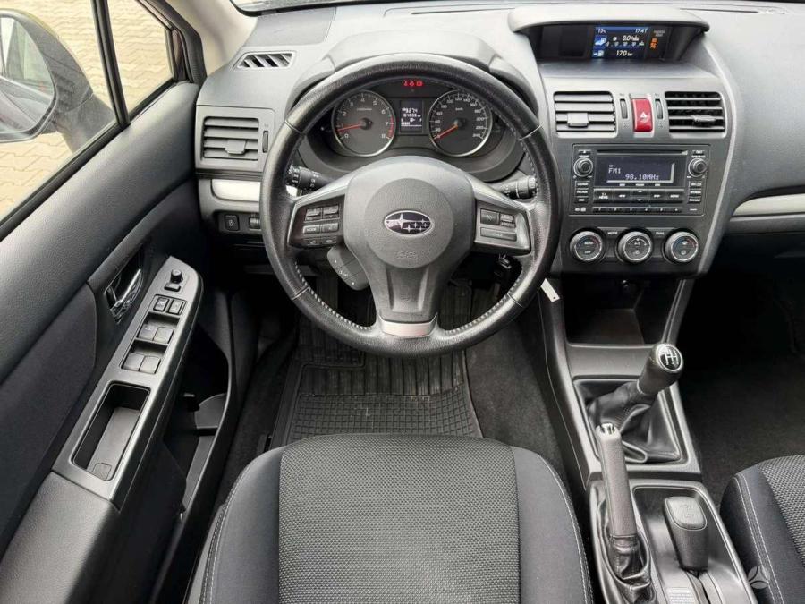 Brown Subaru XV 2013 in Vilnius, with an engine capacity of 1.60 L and mileage of 160 thousand km for 6990 €, photo 13 on AUTOMOTO.COM.LV