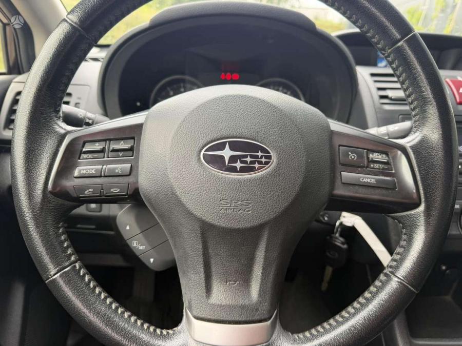 Brown Subaru XV 2013 in Vilnius, with an engine capacity of 1.60 L and mileage of 160 thousand km for 6990 €, photo 17 on AUTOMOTO.COM.LV