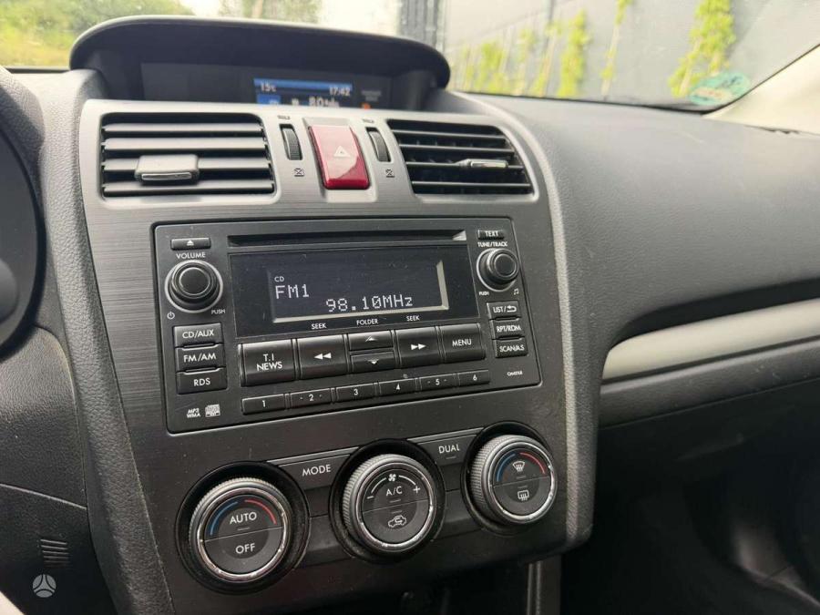 Brown Subaru XV 2013 in Vilnius, with an engine capacity of 1.60 L and mileage of 160 thousand km for 6990 €, photo 18 on AUTOMOTO.COM.LV